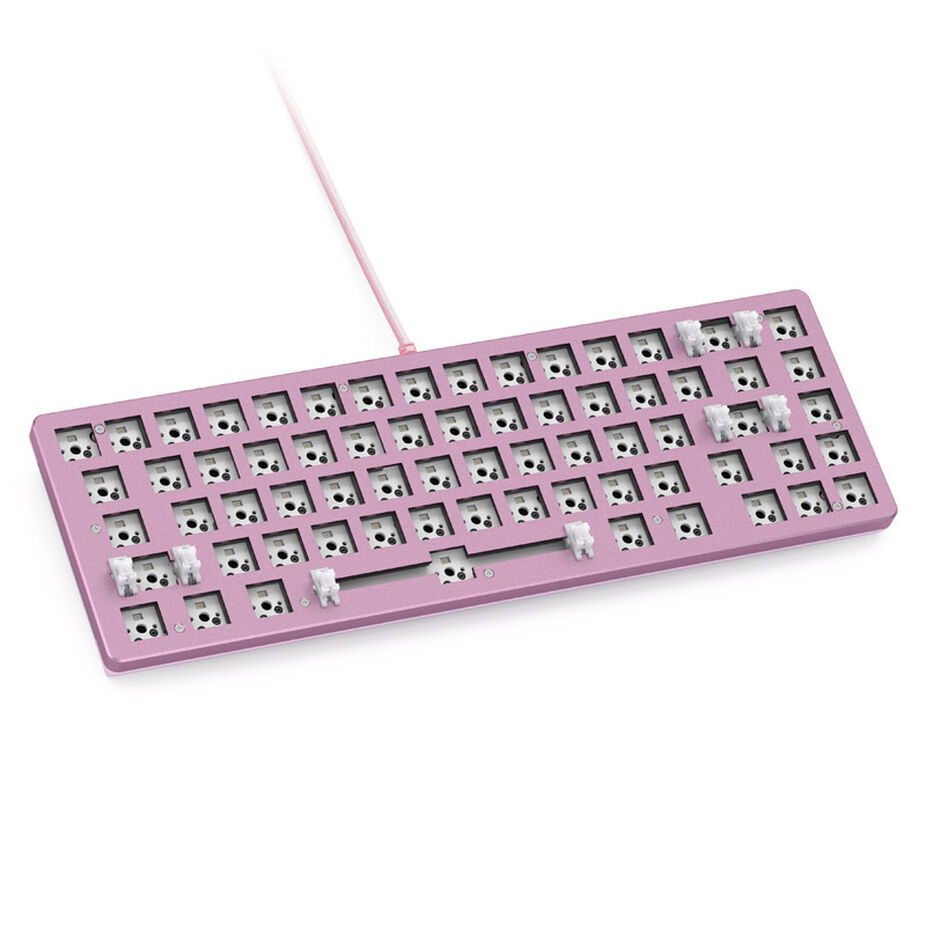 Glorious GMMK 2 Kompaktowa klawiatura, Barebone, Layout ANSI Pink ...